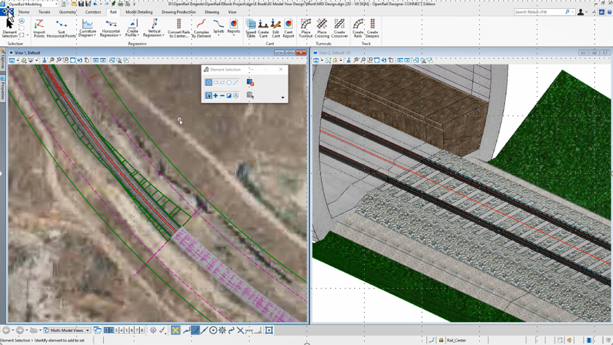 OpenRail Designer - The New Age Designing Software from Bentley